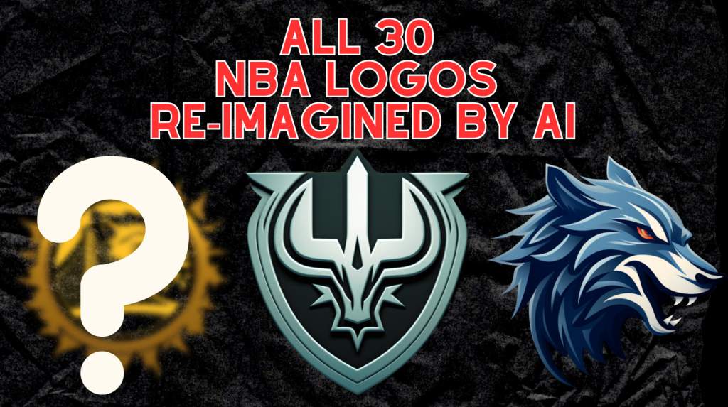 NBA Logos Re-Imagined by AI - New Arena