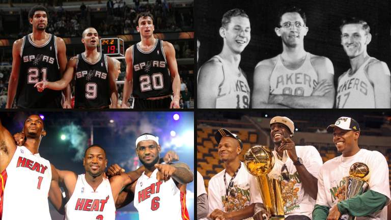 NBA's 25 Greatest Trios, Ranked - New Arena