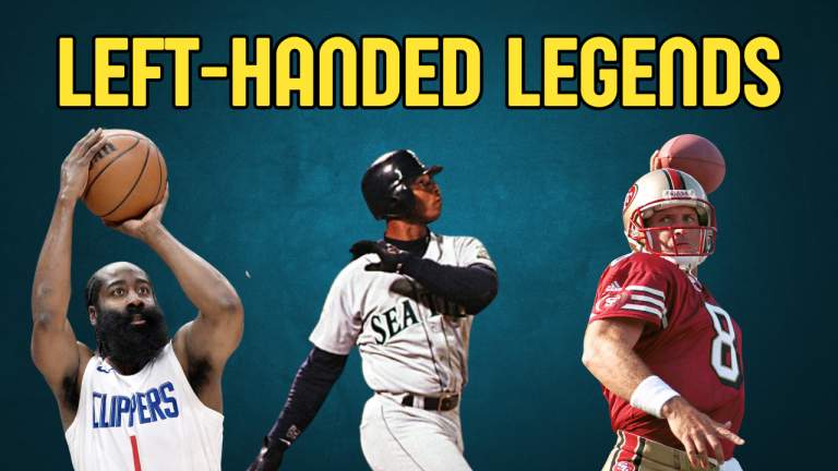 The Top 25 Left-Handed Athletes of All-Time - New Arena